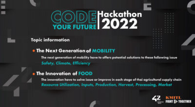 CODE Your Future Hackathon 2022 - ไทย - 42Bangkok