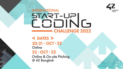 International Startup Coding Challenge 2022 - ไทย - 42Bangkok